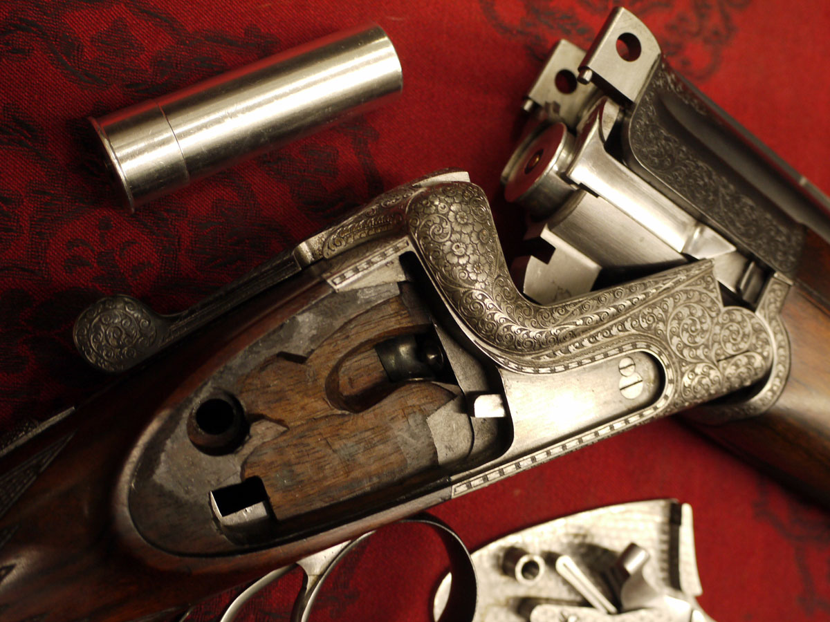 Bockdoppelflinte Merkel 303 Q1, Kal.12/70, BDF, nicht Beretta ...