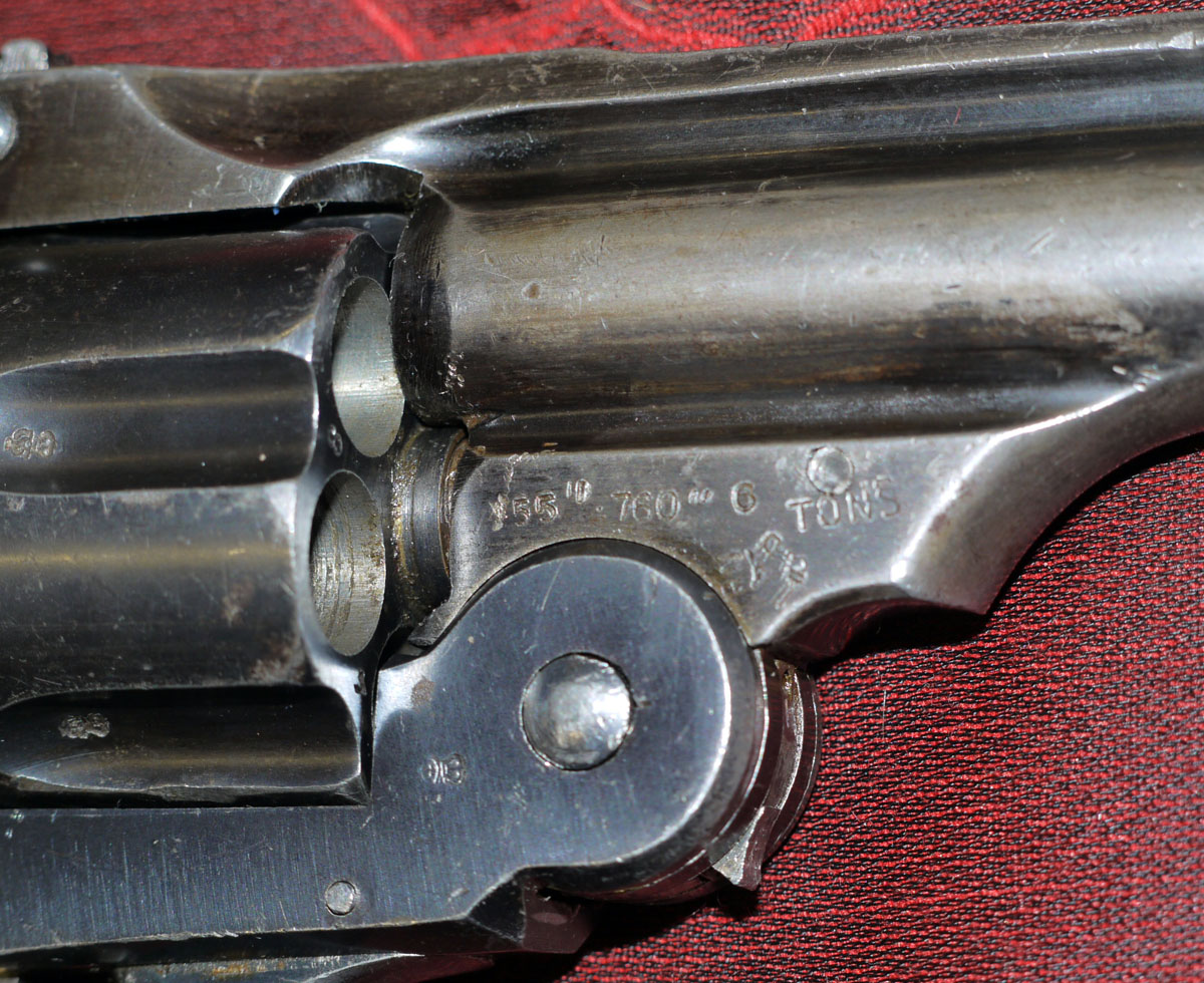 Revolver britisch Hilfswaffe Garate Anitua & CIA Eibar M1916 in .455 ...